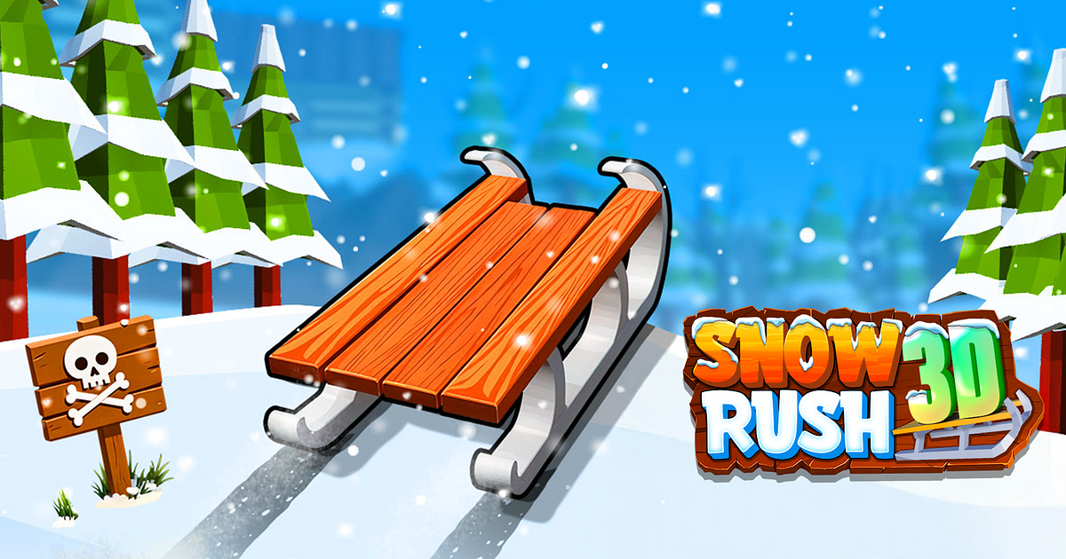 Snow Rush 3D - Δωρεάν Online Παιχνίδι | FunnyGames