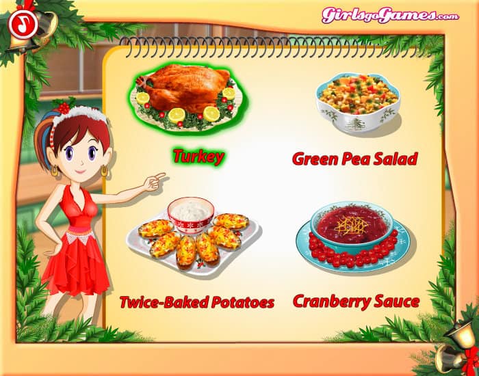 Sara's Cooking Class: XMas - Δωρεάν Online Παιχνίδι | FunnyGames
